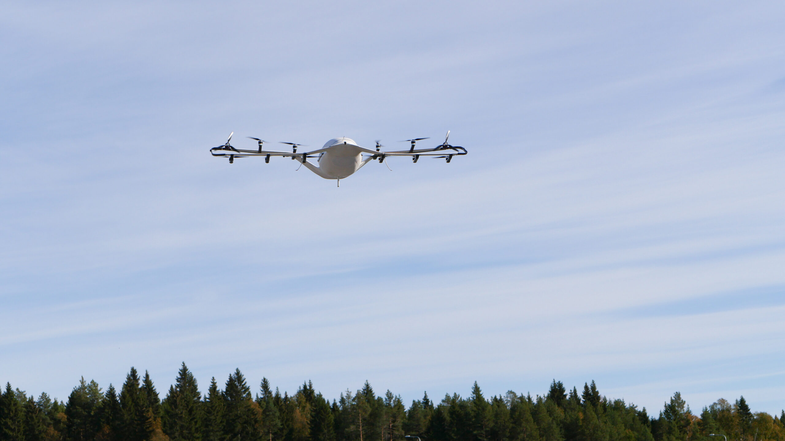Drone cargo operations at Skellefteå Droneport - Arctic Aviation Hub